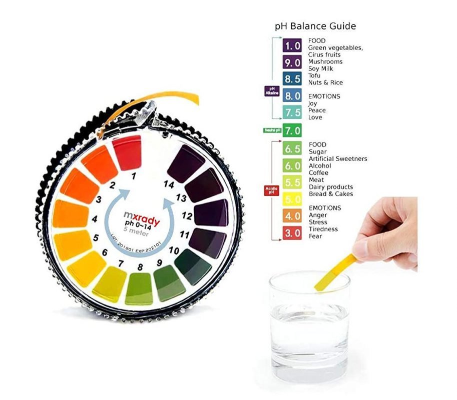 KERRO PH PAPER WITH DISPENSER, RANGE 0~14pH (5m ROLL) - MxRady